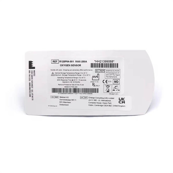 R125P04-001/MAX-250 Oxygen Sensor O2 sensor - sinokmed