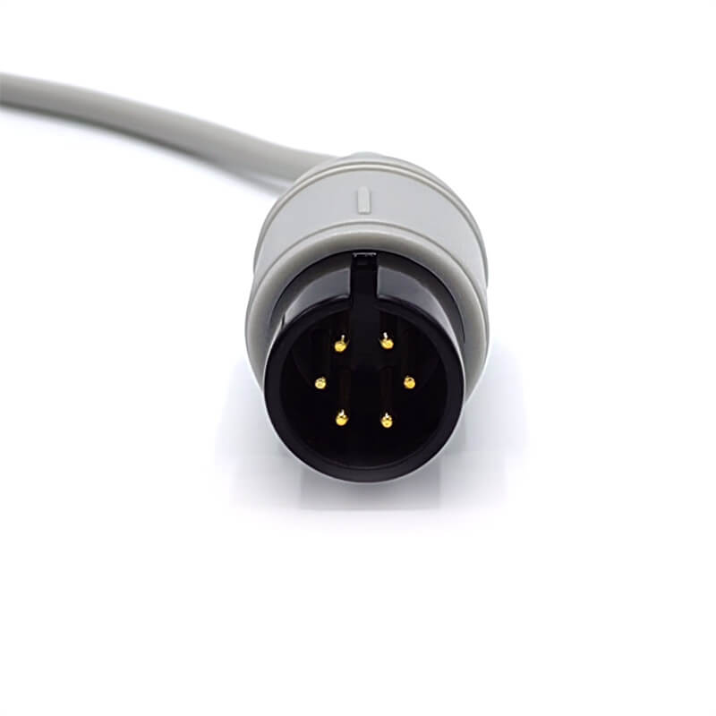 Veterinary ECG Cable 5 lead with Clip for Contec Patient Monitor CMS60 ...