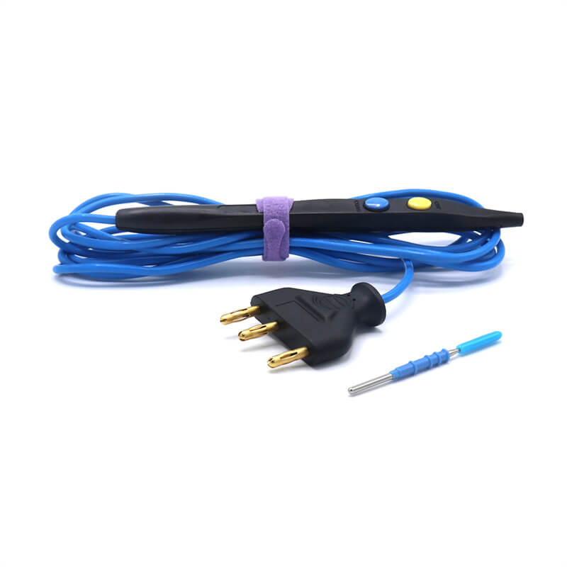 Reusable ESU Electrosurgical Pencil with Cutting & Coagulation Functio ...
