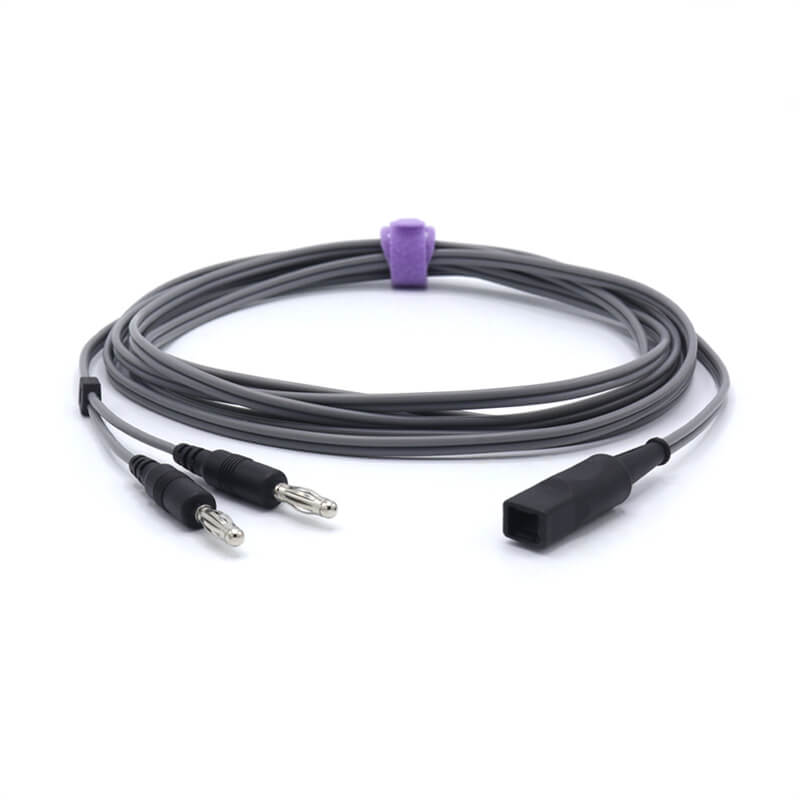 Bipolar ESU Electrosurgical Cable euro Type connector to Banana 4.0mm ...