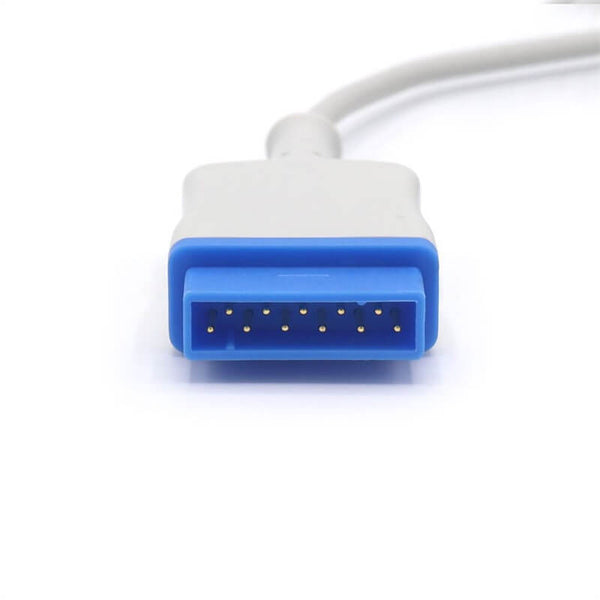 Compatible Datex Ohmeda SpO2 Adapter Extension Cable OXY-ES3 7.2 ft ...