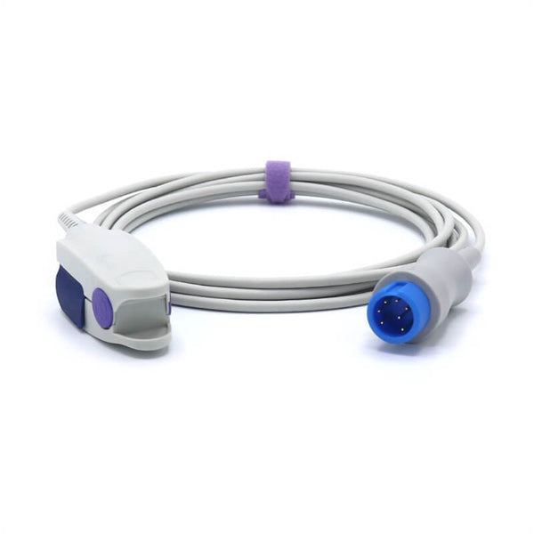 Compatible for Mindray T5/T8 Spo2 Sensor Nellcor OxiSmart Finger Clip ...