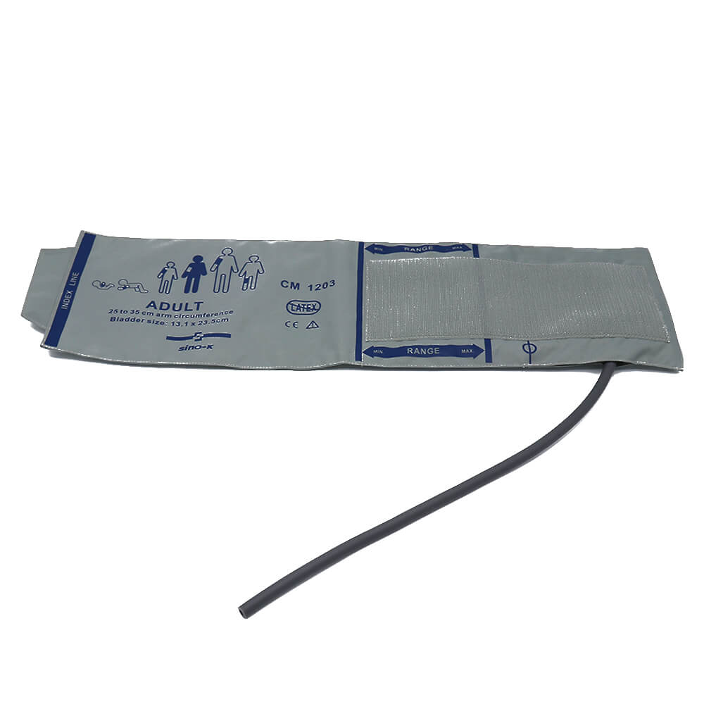 Reusable Blood Pressure Cuff Single Tube Adult Use 25 - 35 cm Arm Circ ...