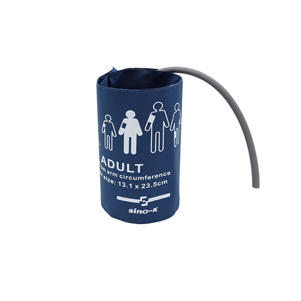 Reusable Blood Pressure Cuff Single Tube Adult Use 25 - 35 cm Arm Circ ...