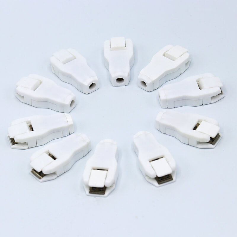 Multi-use ECG/EKG Electrode Clips for 3.0/4.0/snap/Grabber/tab 10 Piec ...