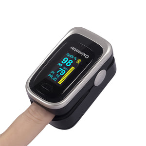 finger pulse oximeter OLED screen display blood oxygen fingertip oxime ...