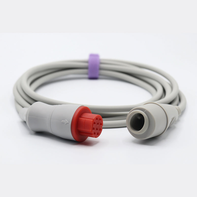 Compatible Datex Ohmeda IBP Adapter Cable to Edwards Connector - sinokmed