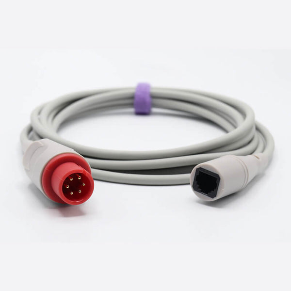 Compatible AAMI IBP Adapter Cable to Medex Abbott Connector - sinokmed