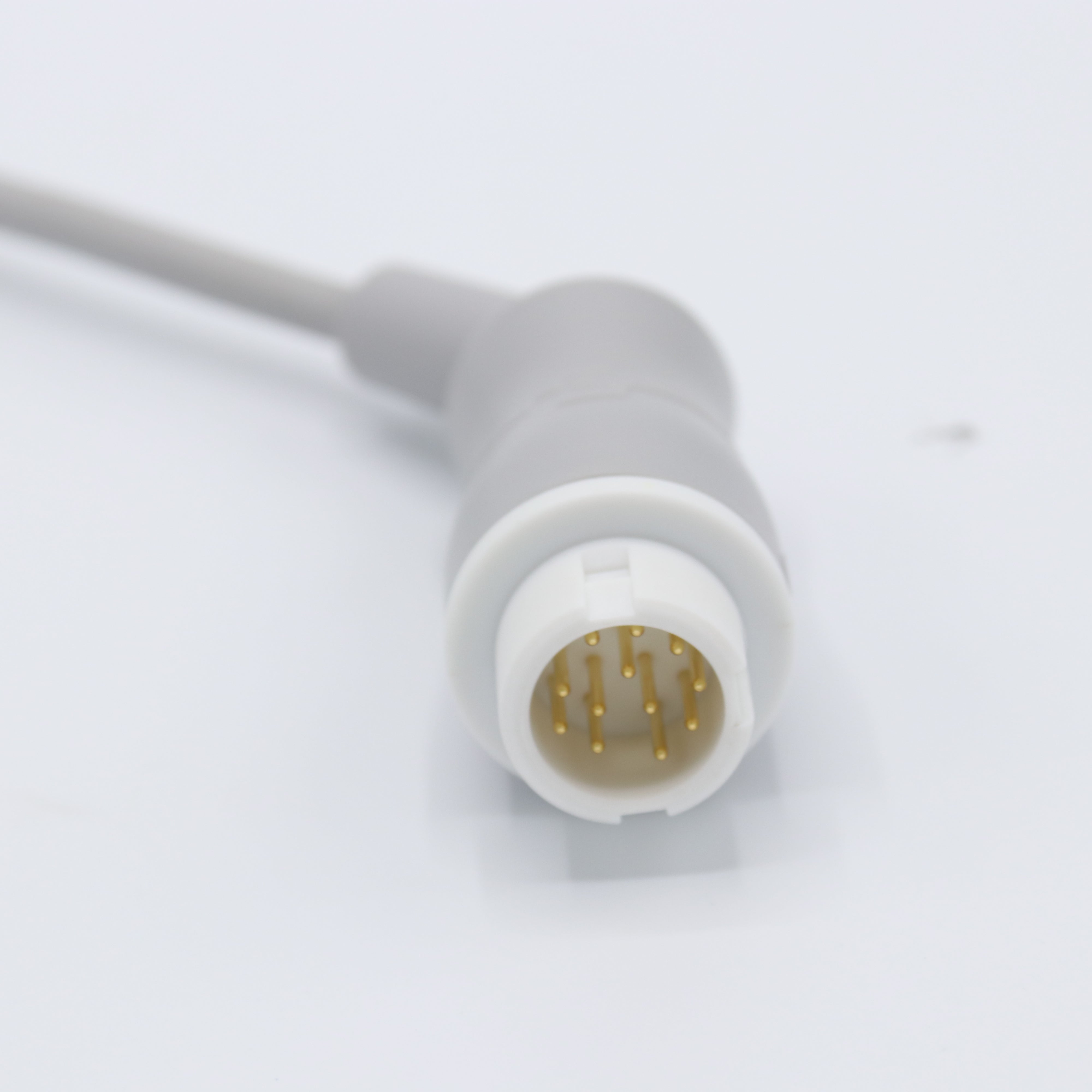 Compatible Philips ECG Cable 5 Leadwires 12 pin Snap IEC European Stan ...