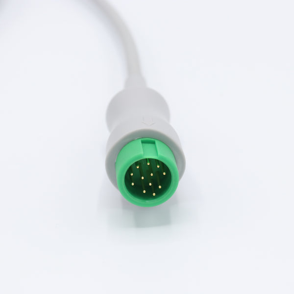 Compatible Mindray ECG Cable 5 Leadwires Pinch/Grabber AHA Standard Co ...