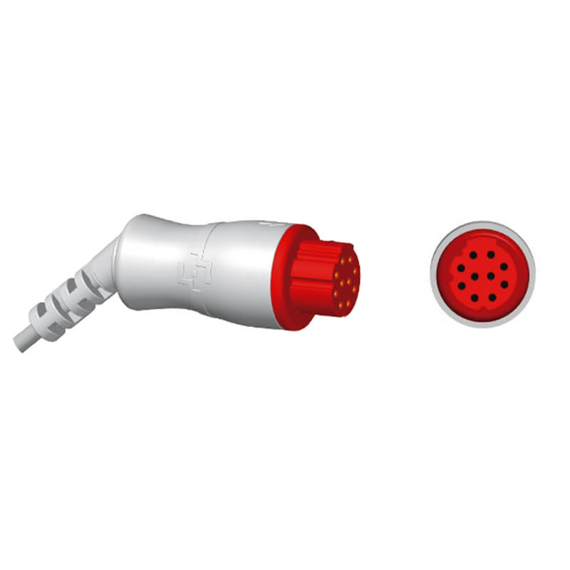 Compatible Datex Ohmeda IBP Adapter Cable to Edwards Connector - sinokmed