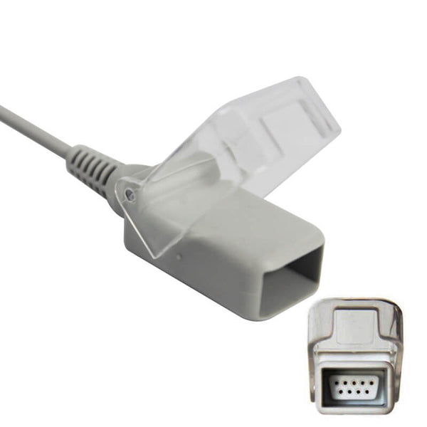 Compatible for Philips-HP-Agilent SpO2 Adapter Extention Cable Masimo ...