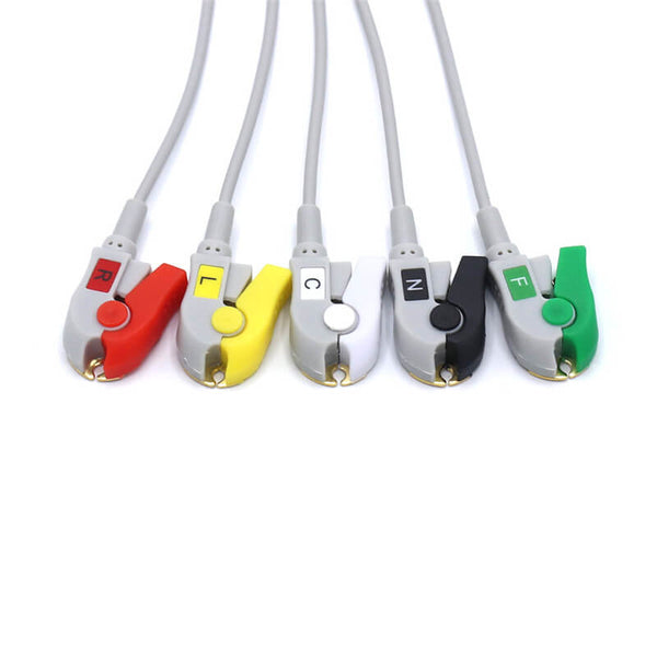 12 Lead Ecg Placement Color Coded