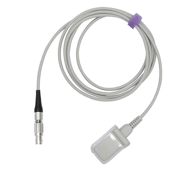 Compatible Nonin SpO2 Adapter Extension Cable 7.2 ft 6-pin connector ...