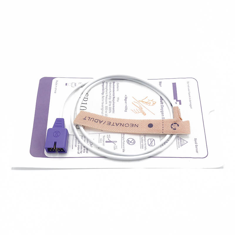Sino-K Nellcor MAX-N Probe Disposable Oximax Spo2 Sensor 9 Pins Neonat ...