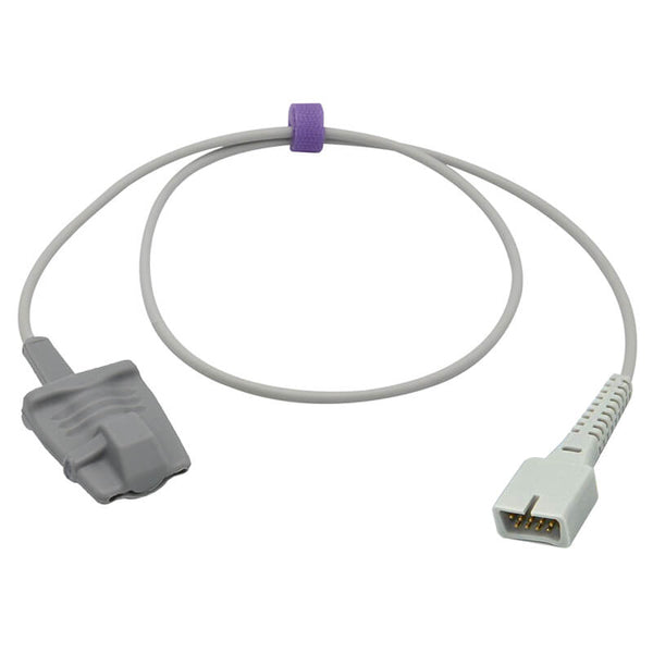 Compatible Datex Ohmeda Spo2 Sensor Adult Soft 3.2 ft 9 Pins Connector ...