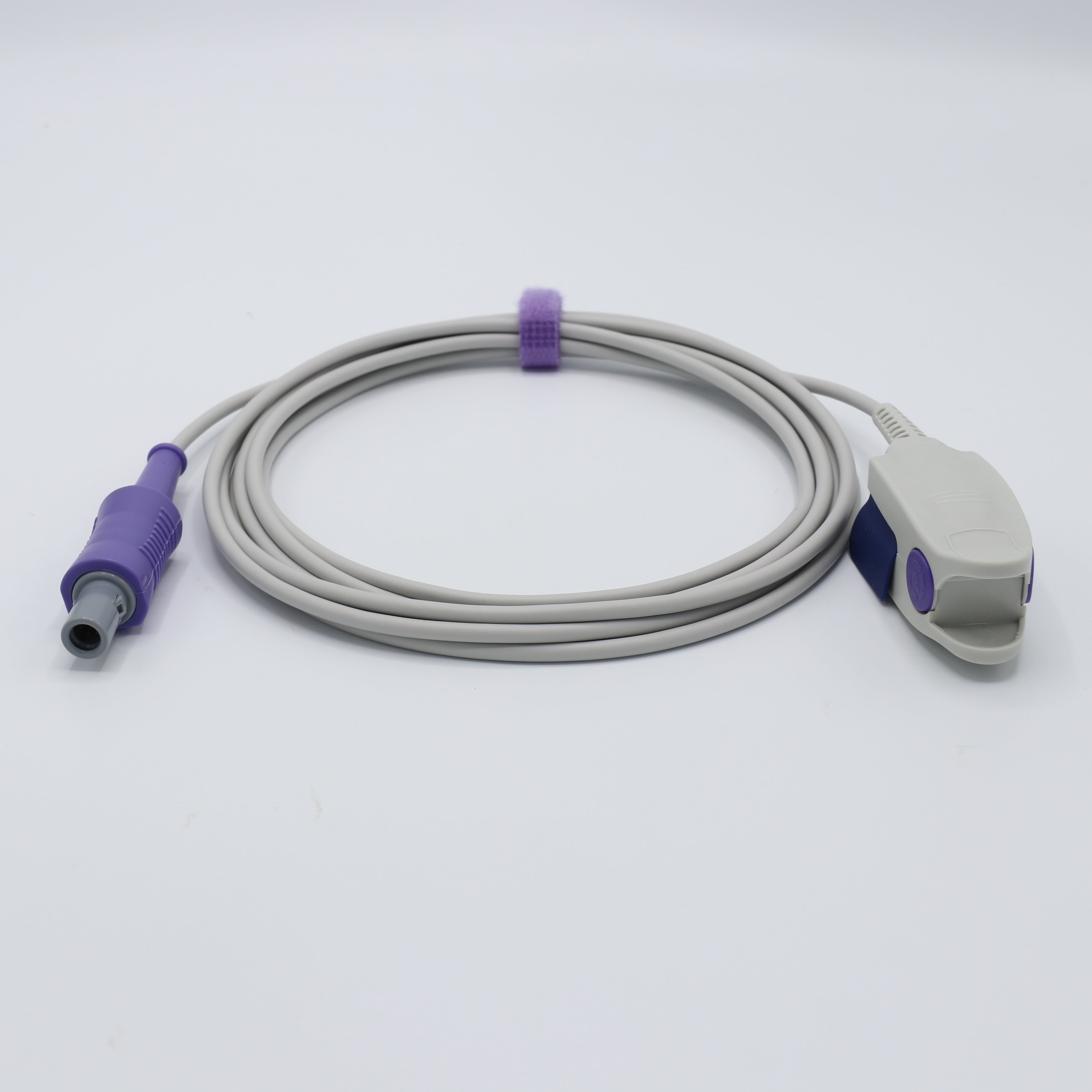 Compatible Comen SpO2 Sensor Reusable Adult Clip 9.8 ft Connector ...