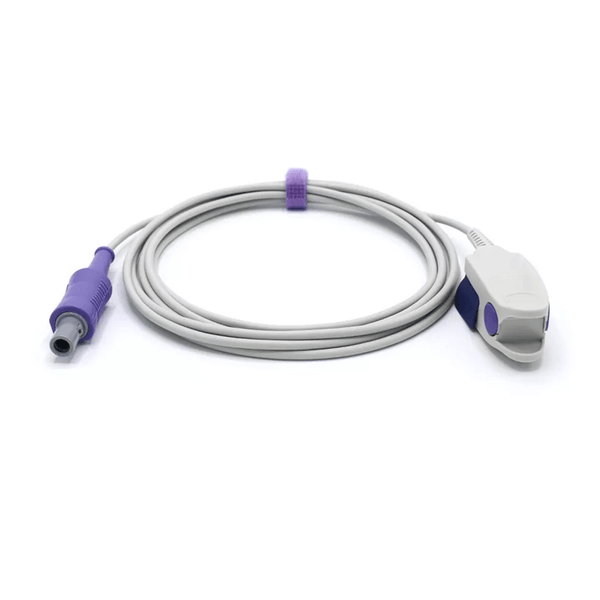 Compatible Comen Spo2 Sensor Adult Finger Clip 9.8 ft 5 Pins Lemo Conn ...