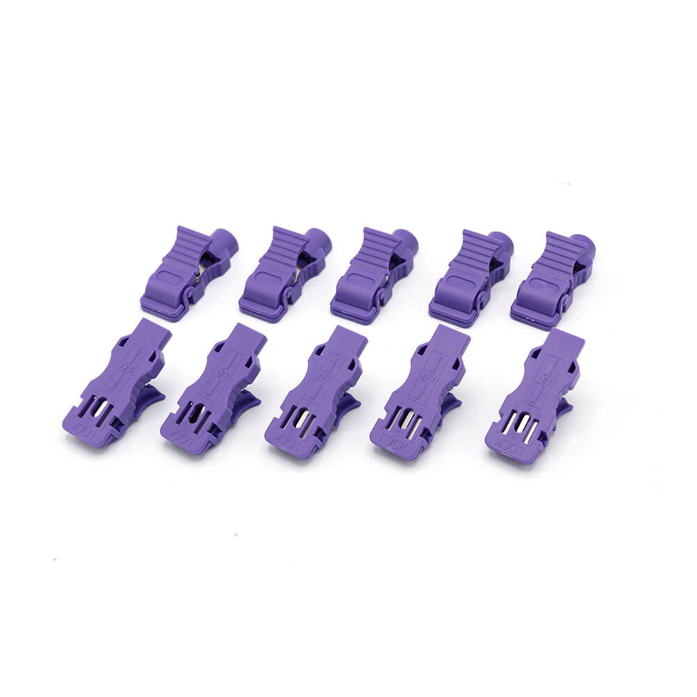 Multi-function ECG/EKG Banana to Tab Adapters - 989803166031 Purple Pa ...